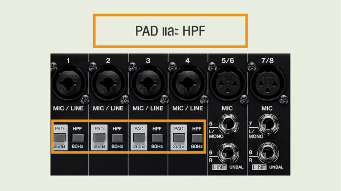 วิธีใช้มิกเซอร์อนาล็อก (Analog Mixer) - Sound Engineer Thai